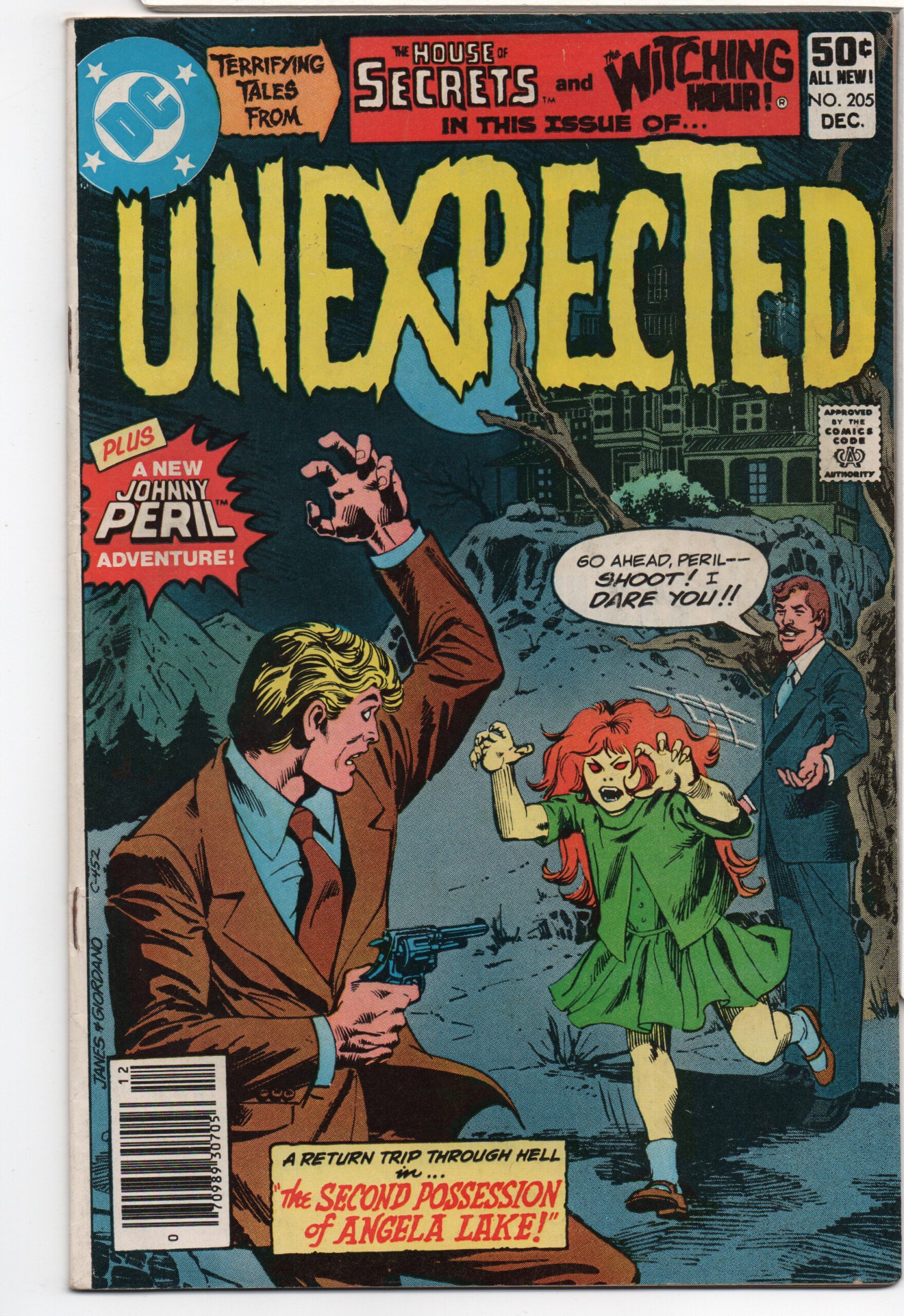 UNEXPECTED, THE #205 – 1ST PRINT – JIMMY JANES COVER – NEWSSTAND ...