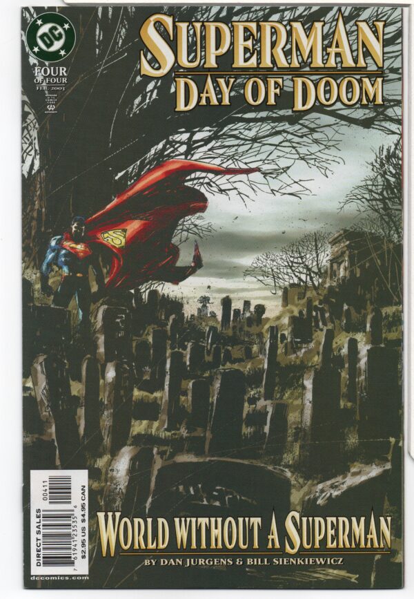 SUPERMAN: DAY OF DOOM #4 – WORLD WITHOUT A SUPERMAN – DAN JURGENS ...