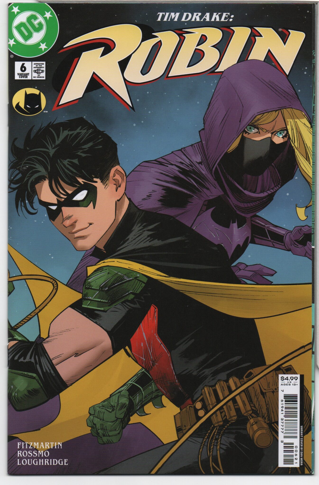 TIM DRAKE: ROBIN #6 – DAN MORA CARD STOCK VARIANT – THE FINAL SHOWDOWN ...