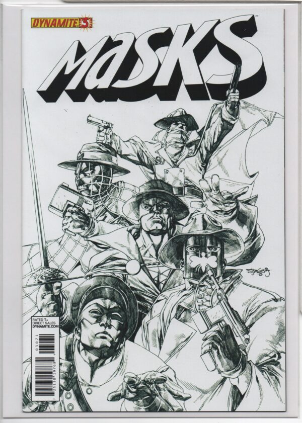 MASKS #3 – STEPHEN SEGOVIA – HIGH END B&W – ULTRA LIMITED TO 100 ...