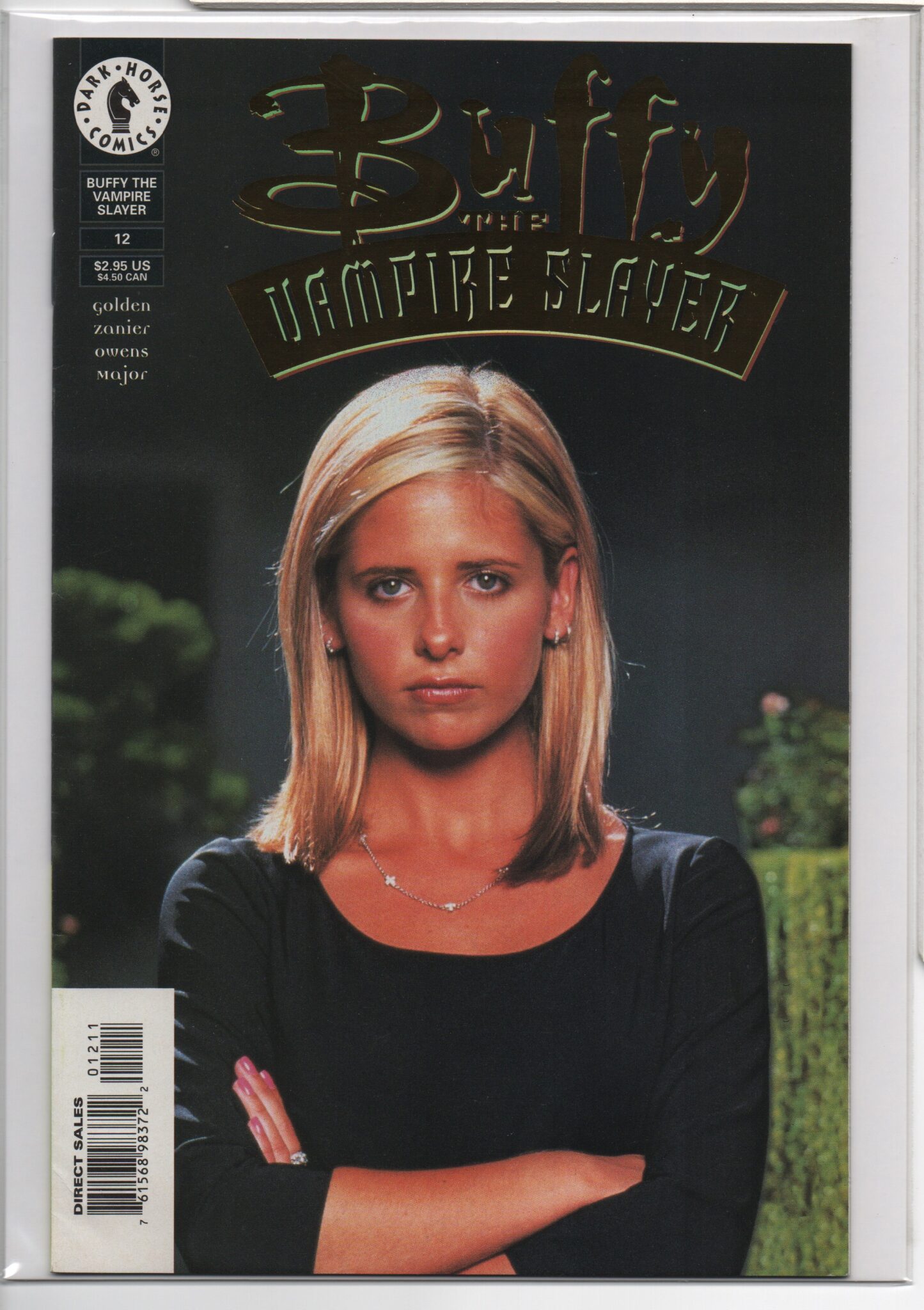 BUFFY THE VAMPIRE SLAYER #12 – DF GOLD FOIL PHOTO VARIANT – NUMBERED ...